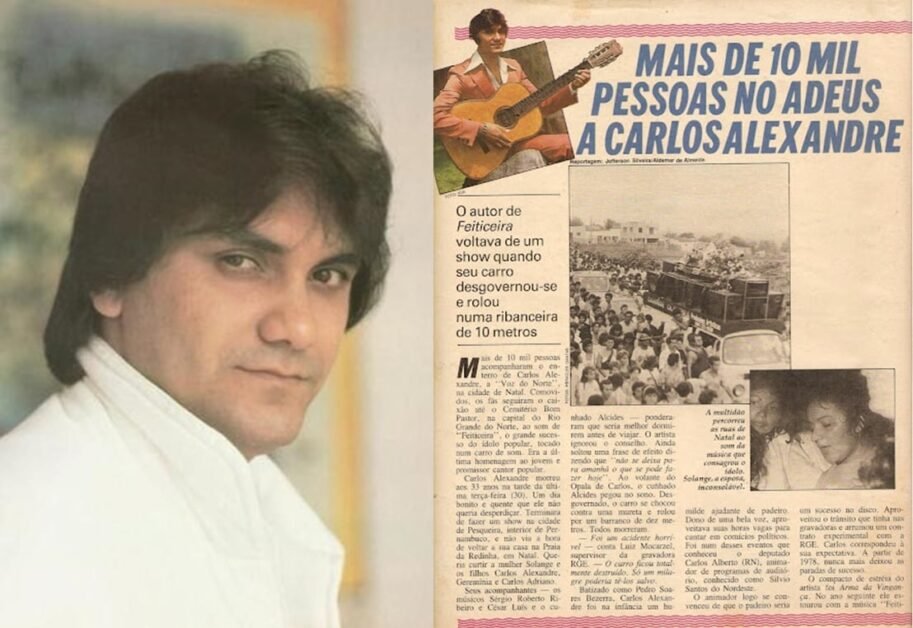 Carlos Alexandre: uma história de sucesso que terminou em tragédia